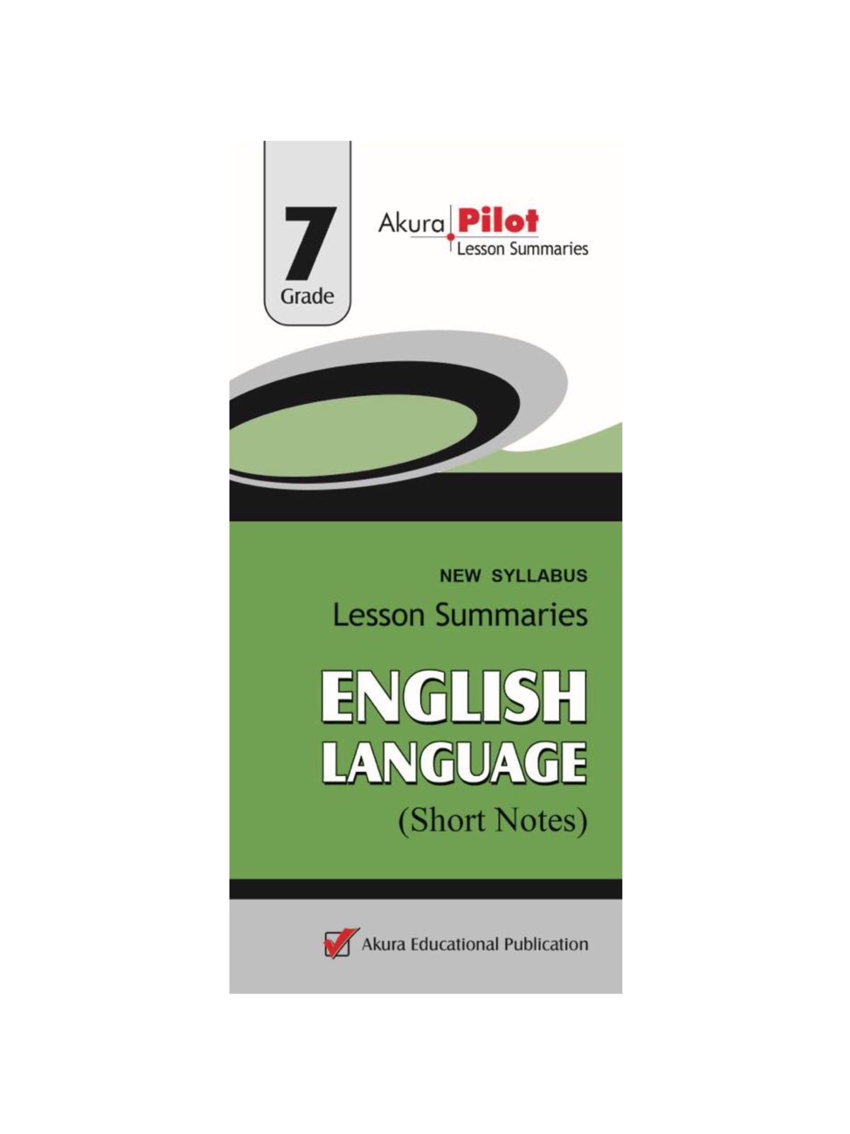Akura Pilot English Short note book-Grade 7 ( අකුර ඉංග්‍රිසි කෙටි සටහන් ...