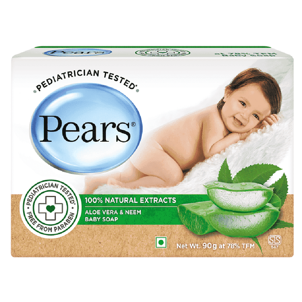 Pears Aloe Vera & Neem Baby Soap, 90g | Daraz.lk