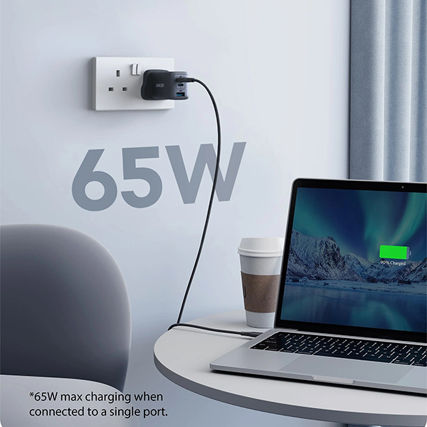 Anker PowerPort III 3-Port USB-C Charger 65W | Daraz.lk