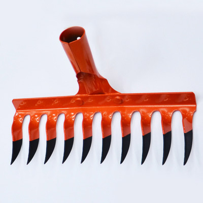 Heavy 10-tooth Rake hay deciduous rake pine soil rake garden Gardening ...
