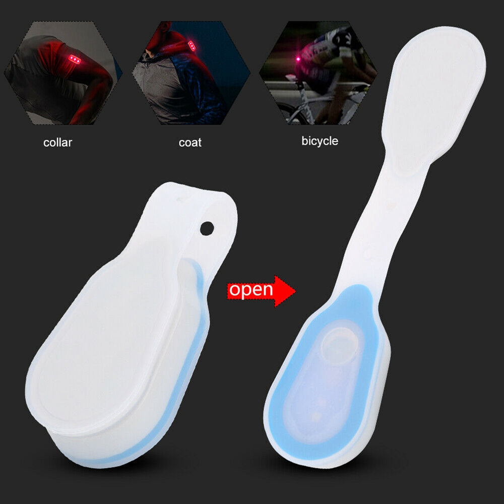 LED Safety Light Battery Powered Clip-on Magnetic Silicone Lights 3 ...