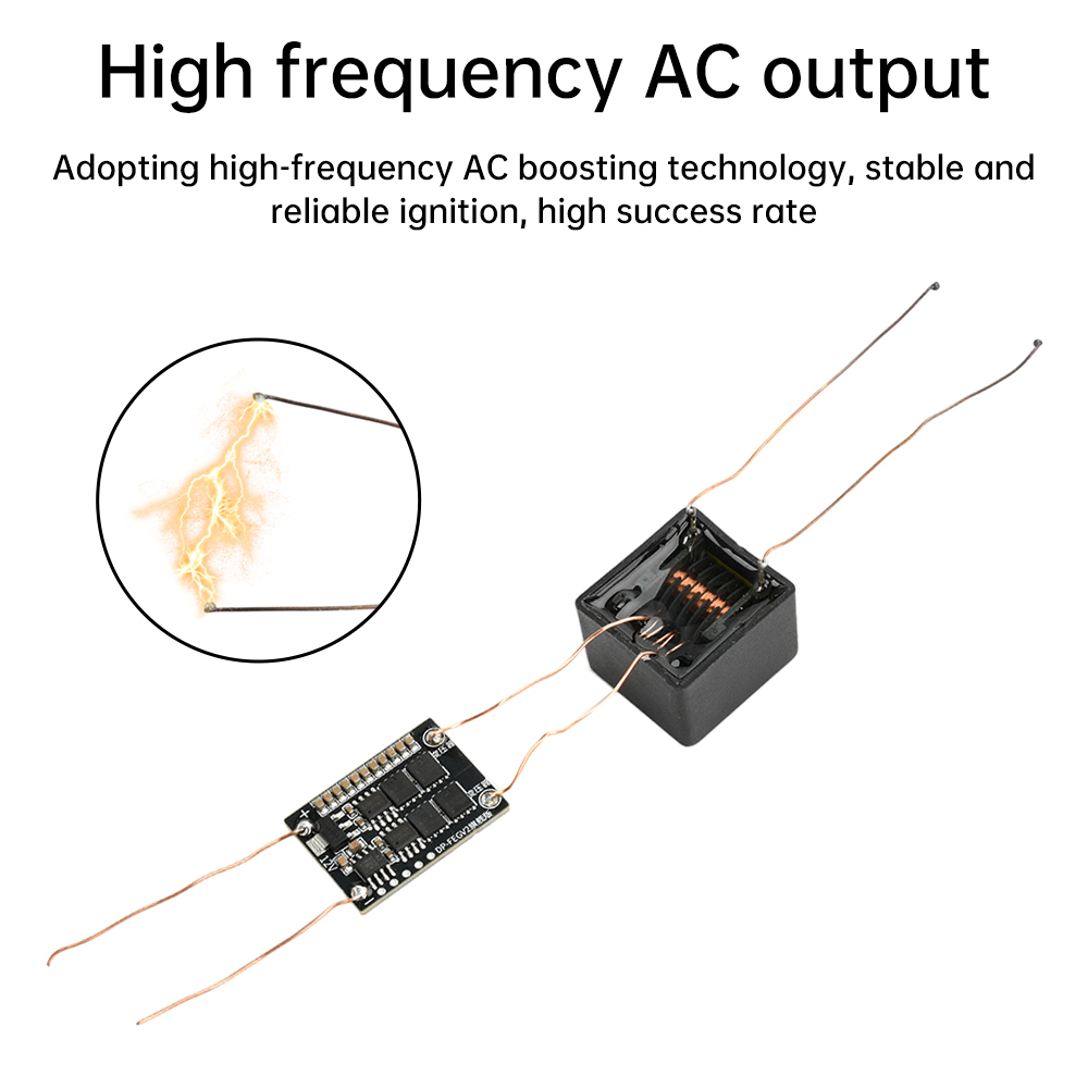 DC 4~12V 20KV High Voltage DC Power Generator Arc Generator Module High ...
