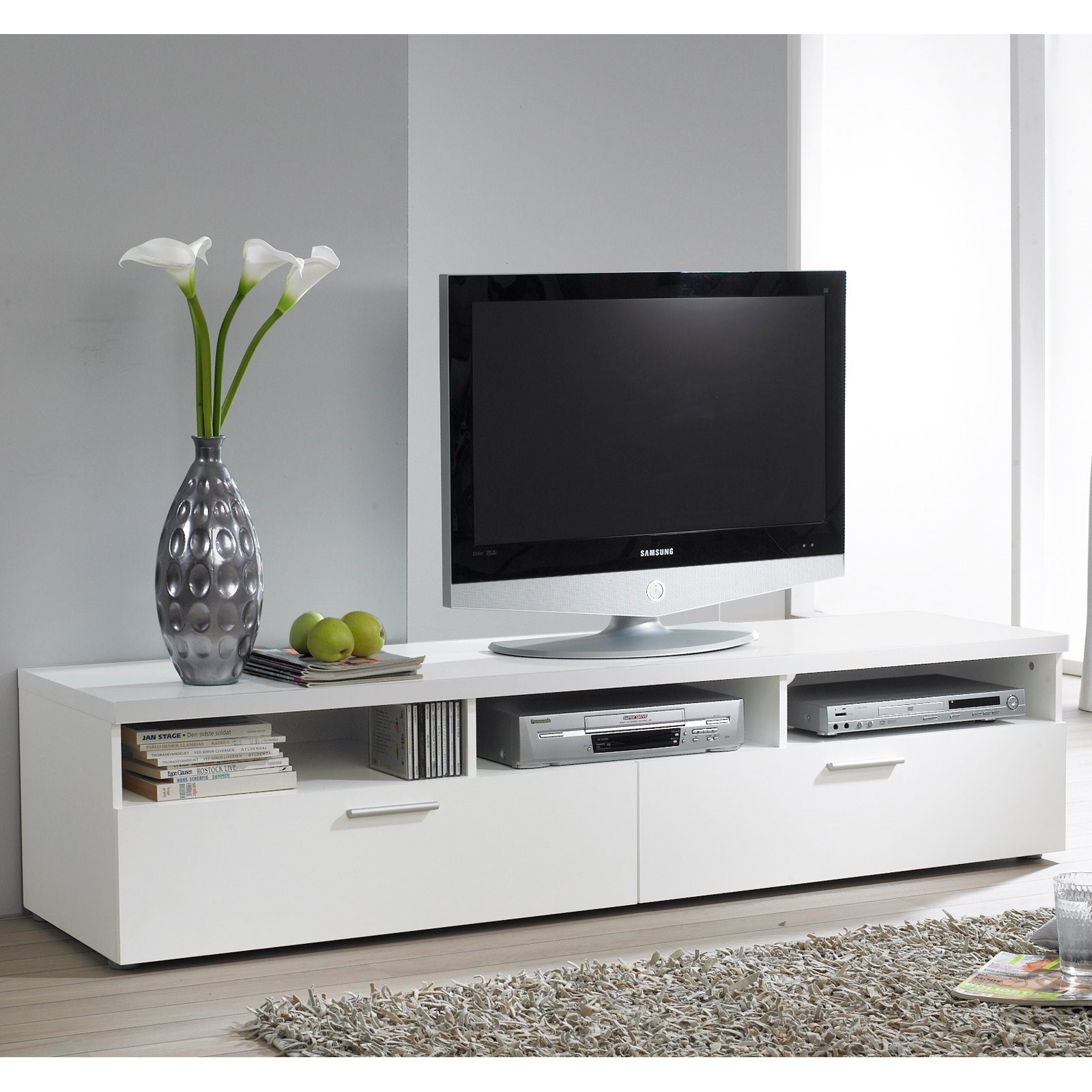 VTEC Home Modern Tv Cabinet / Console Table / White TV Stand - LTS 980 ...