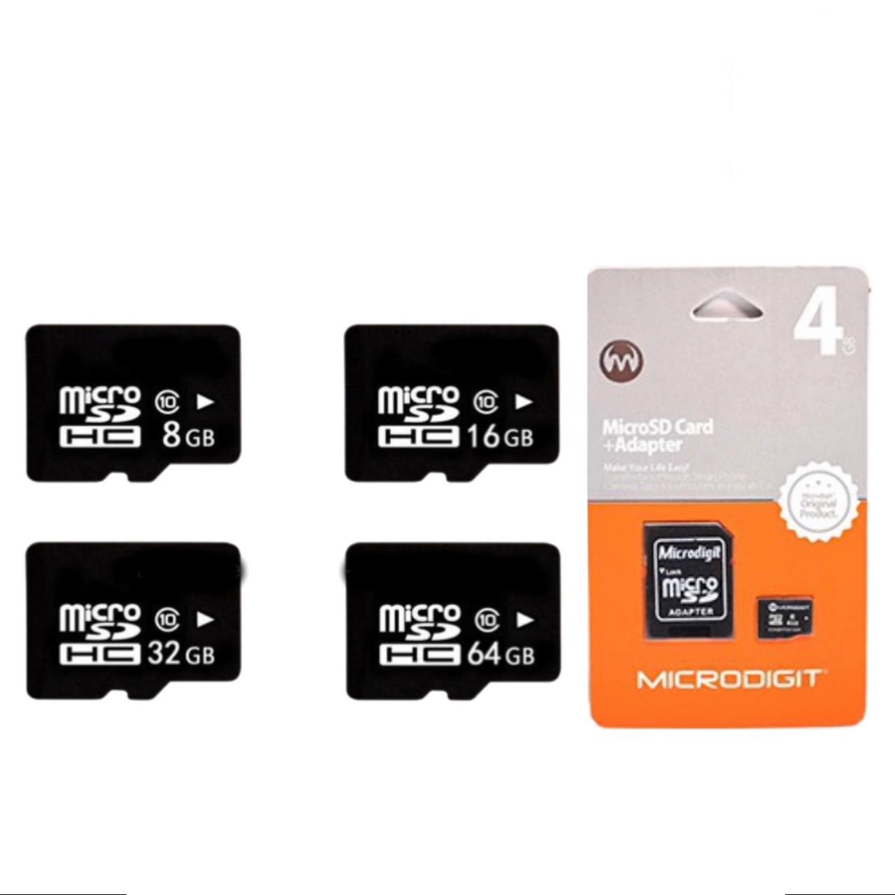 Microdigit SD Card 4GB Memory Card With Adapter | Daraz.lk