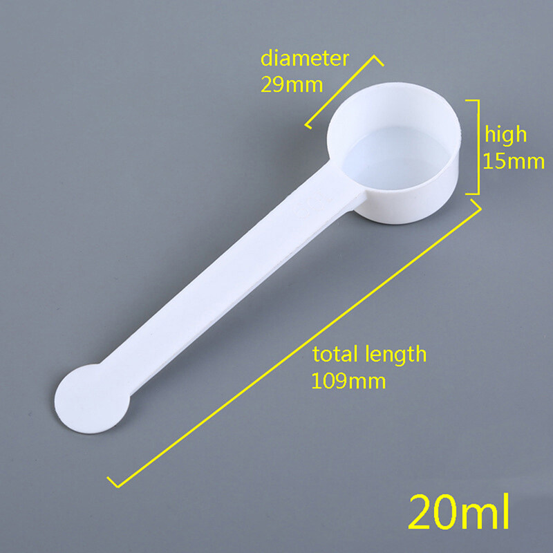 UG kongzicheng 10Pcs 1g 3g 5g 10g Measuring Plastic Scoop Measuring ...