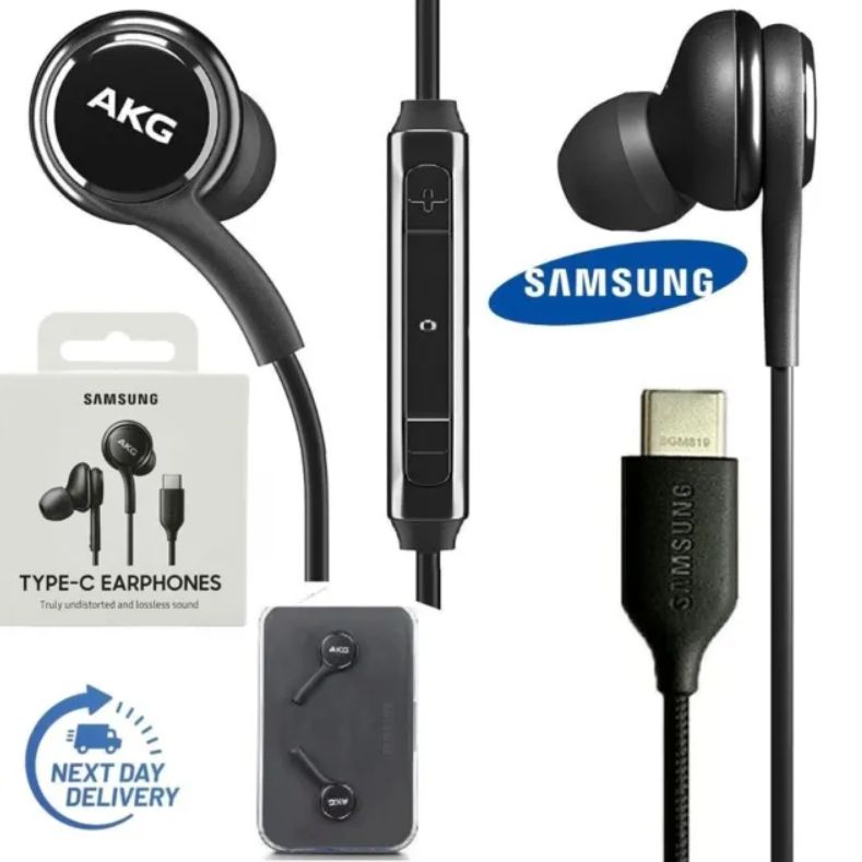 Samsung AKG Earphones Type C In Ear Wired with Mic Headphones | Daraz.lk