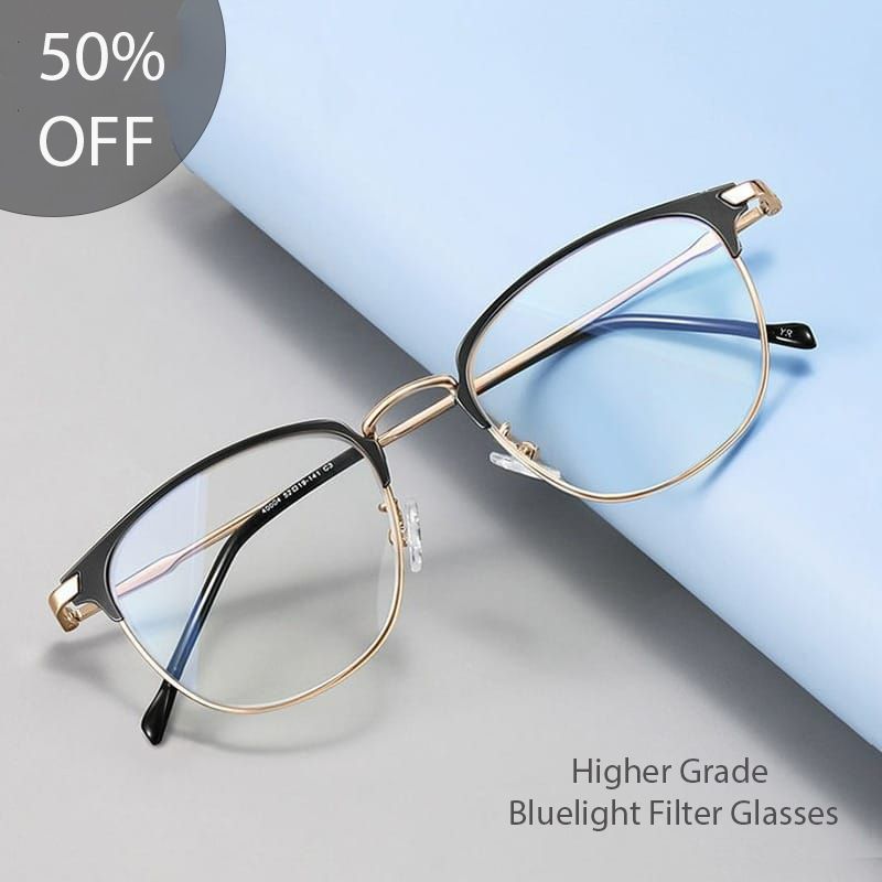 Higher Grade Blue Rays Filter clear lens uv protection computer Glasses ...