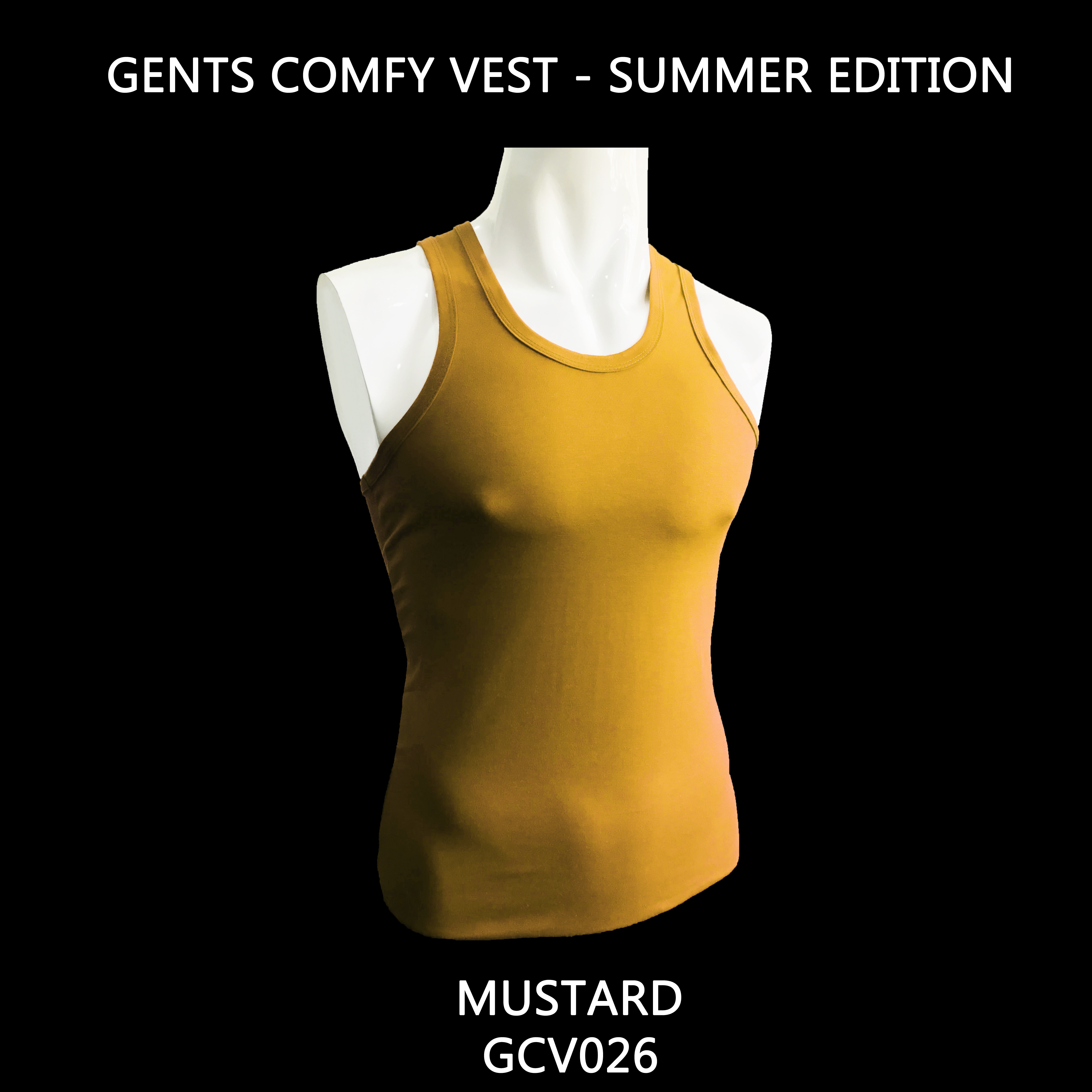 Gents Comfy Vest - SUMMER EDITION Workout Gym / Wear Cotton Tank Top ...