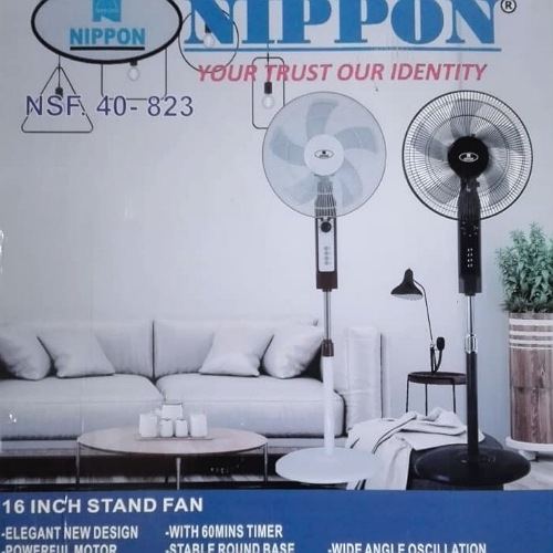 NIPPON 16 INCH STAND FAN (NSF.40-823) | Daraz.lk