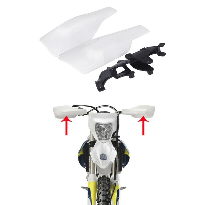 Motocross Handguard Motorcycle Hand Guard Protector White for Husqvarna ...