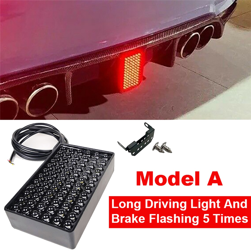 LED Brake Lights Bumper Cover Pilot Lamp Universal Car Model A | Daraz.lk