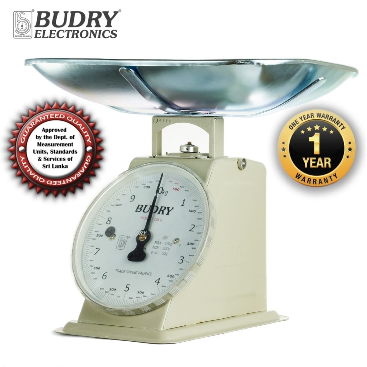 BUDRY 10kg Licensed Table Top Dial scale | Daraz.lk