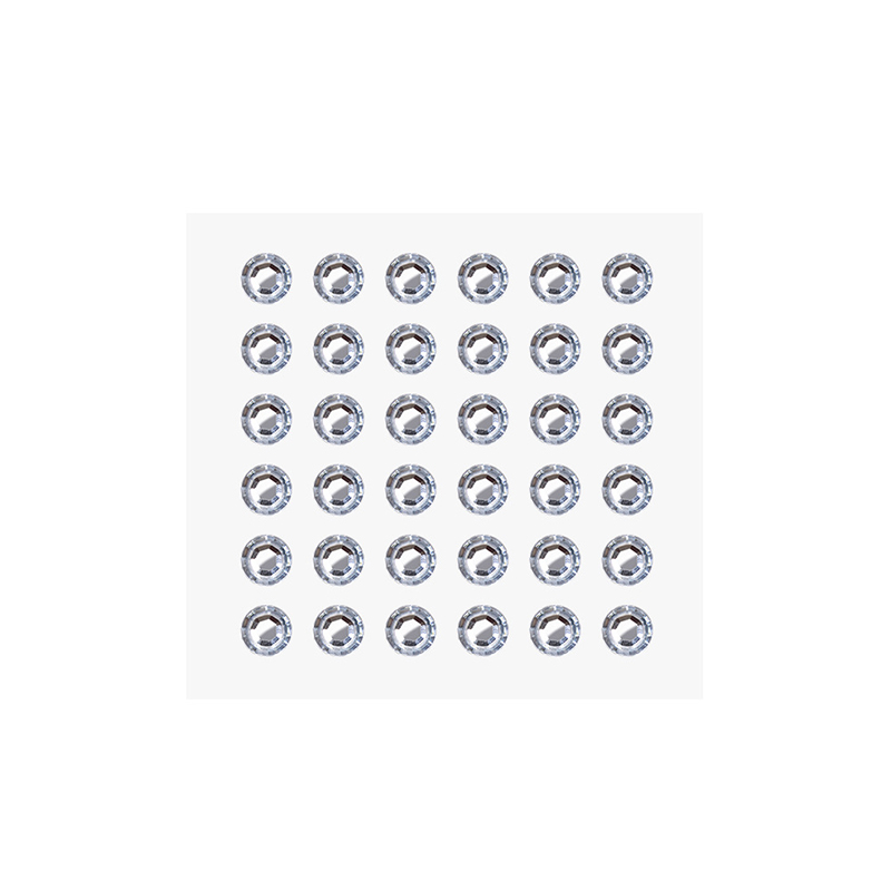 Self Adhesive Face Hair Gems Rhinestones Crystal Sticker Body Jewels ...