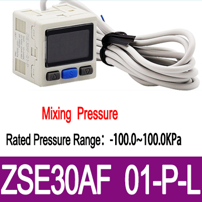 SMC Type ZSE30AF / ISE30A Digital Display Pressure Switch Electronic pressure switch/digital ...