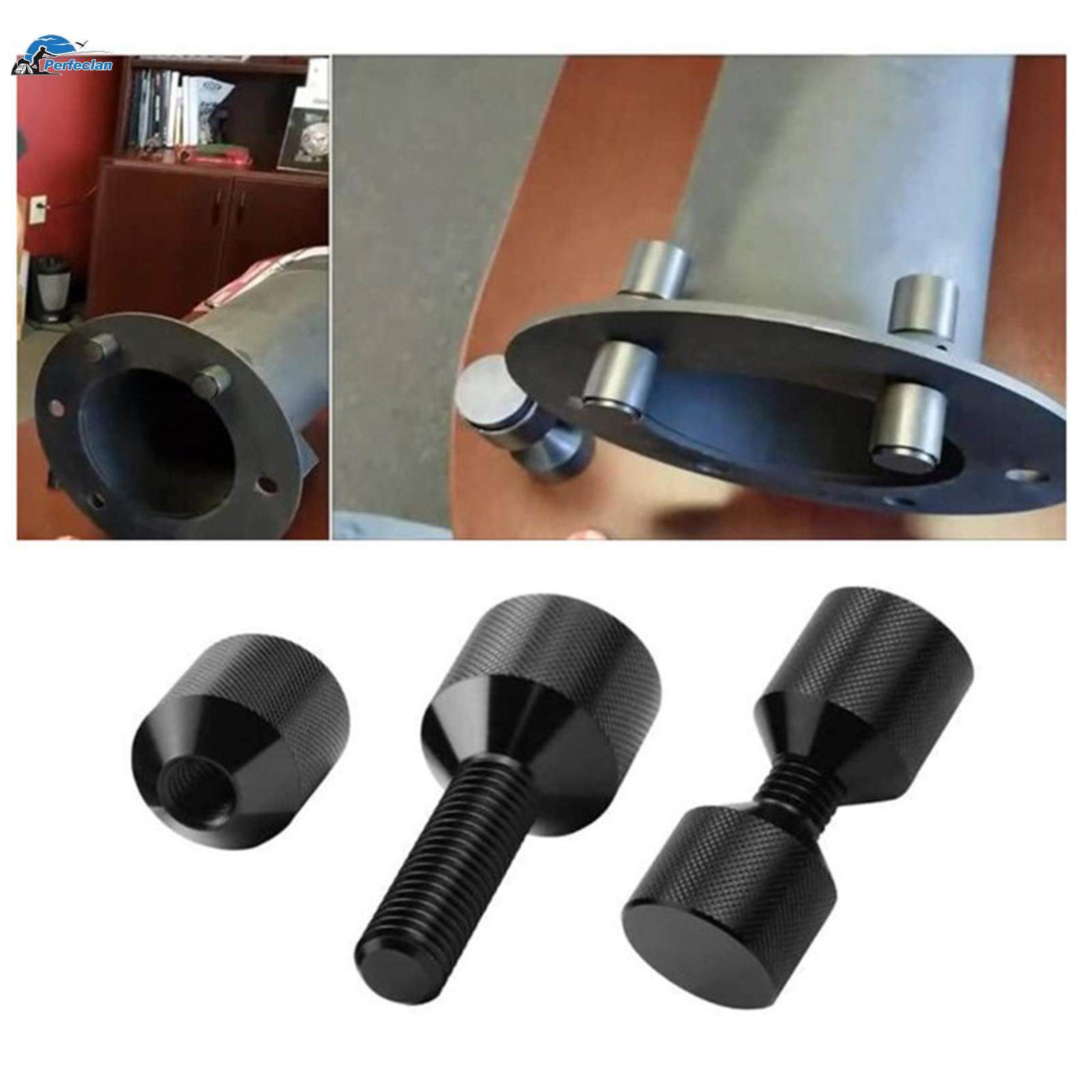 2x Sturdy 1-1/8" Flange Alignment Pin Set Lightweight Construction ...