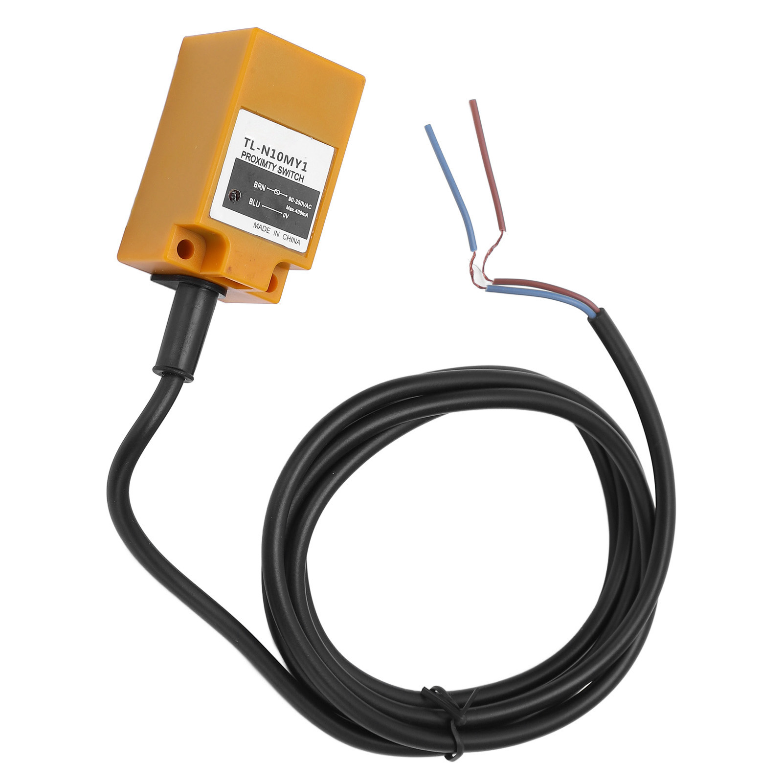 Inductive Proximity Sensor, Contactless Detection Proximity Sensor NPN NO 2 Wire for Detection ...