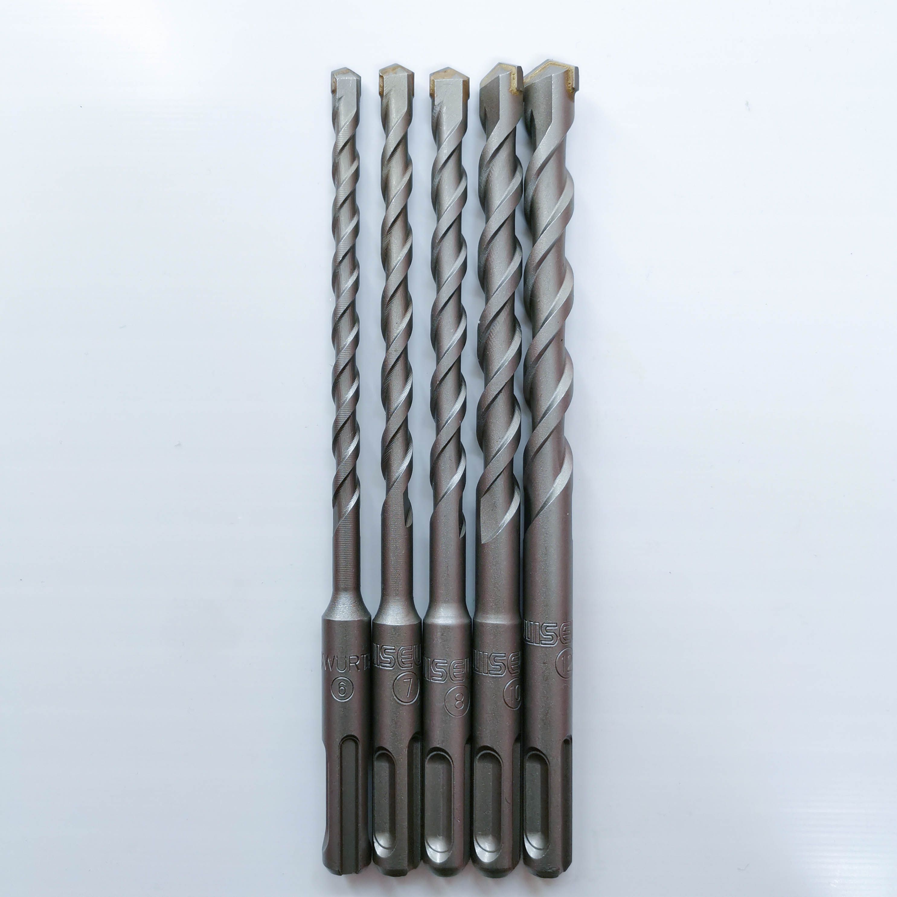 5 Pcs Set Hilti ,Hilty Rotary Hammer Drill Bit Set for Concrete, Brick ...