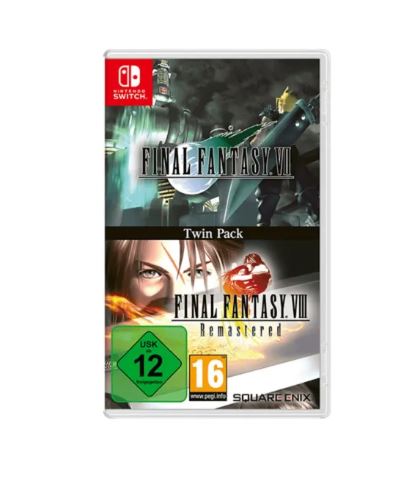 Final Fantasy VII & Final Fantasy VIII Remastered (Twin Pack) – Switch ...