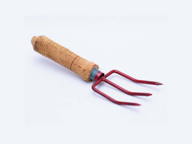 High Quality Garden Three Teeth Rake Tool Agriculture | Daraz.lk