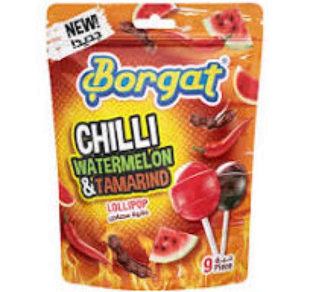 Borgat Chilli Watermelon & Tamarind Lollipop (9 Pieces)162g | Daraz.lk