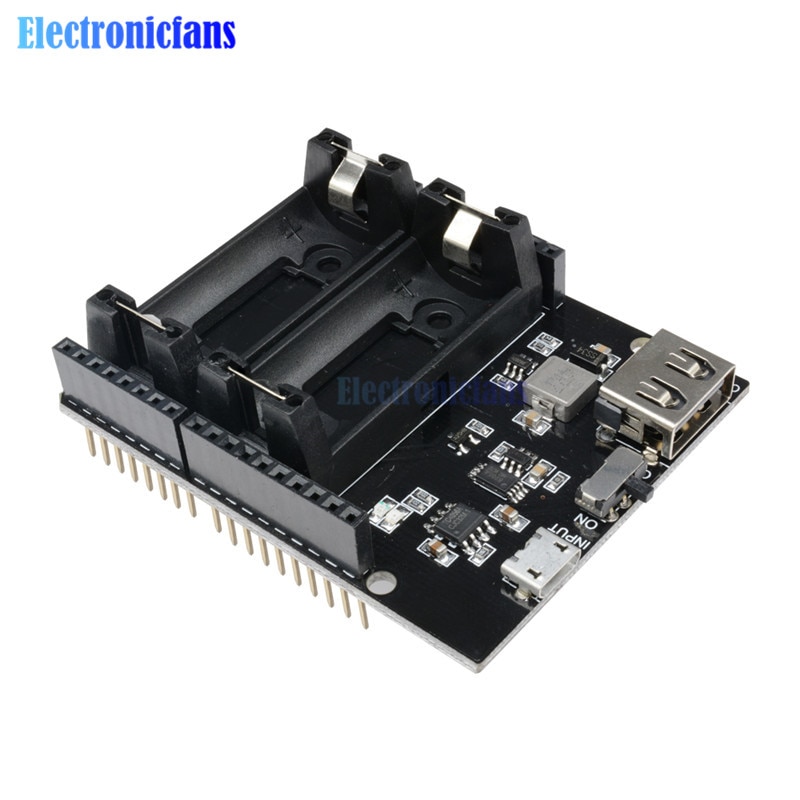 【VA VA VOOM】Dual Rechargeable Lithium Battery Charger Shield Board ...