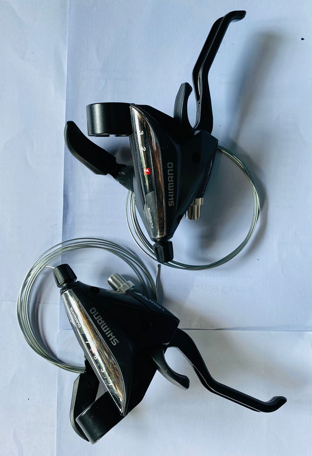 Bicycle Shimano Gear Shifter 3x7 and 3x8 Bicycle Gear System EF65 Gear ...