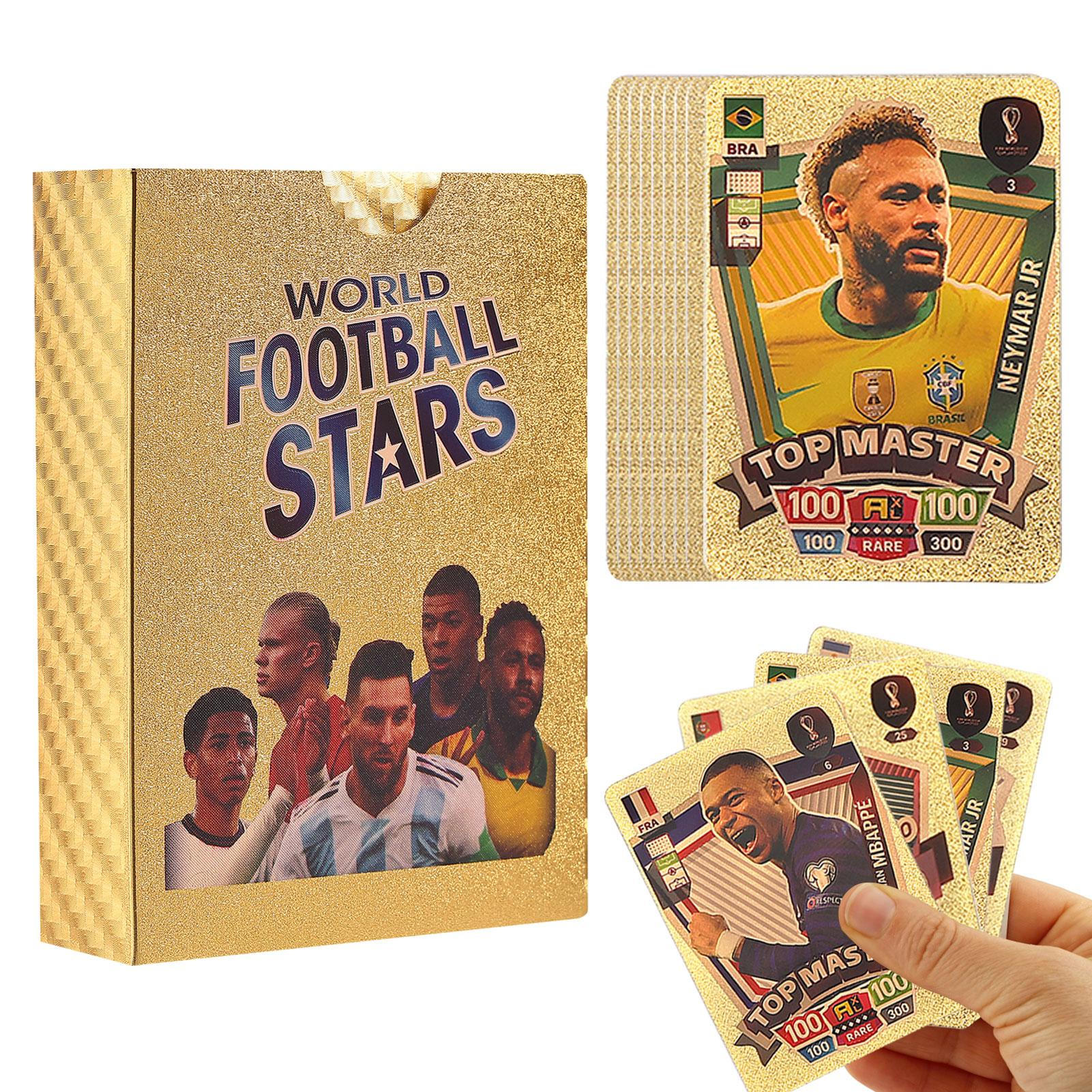 Soccer Star Card Football Player Fan Cards 50 Sheets European and ...