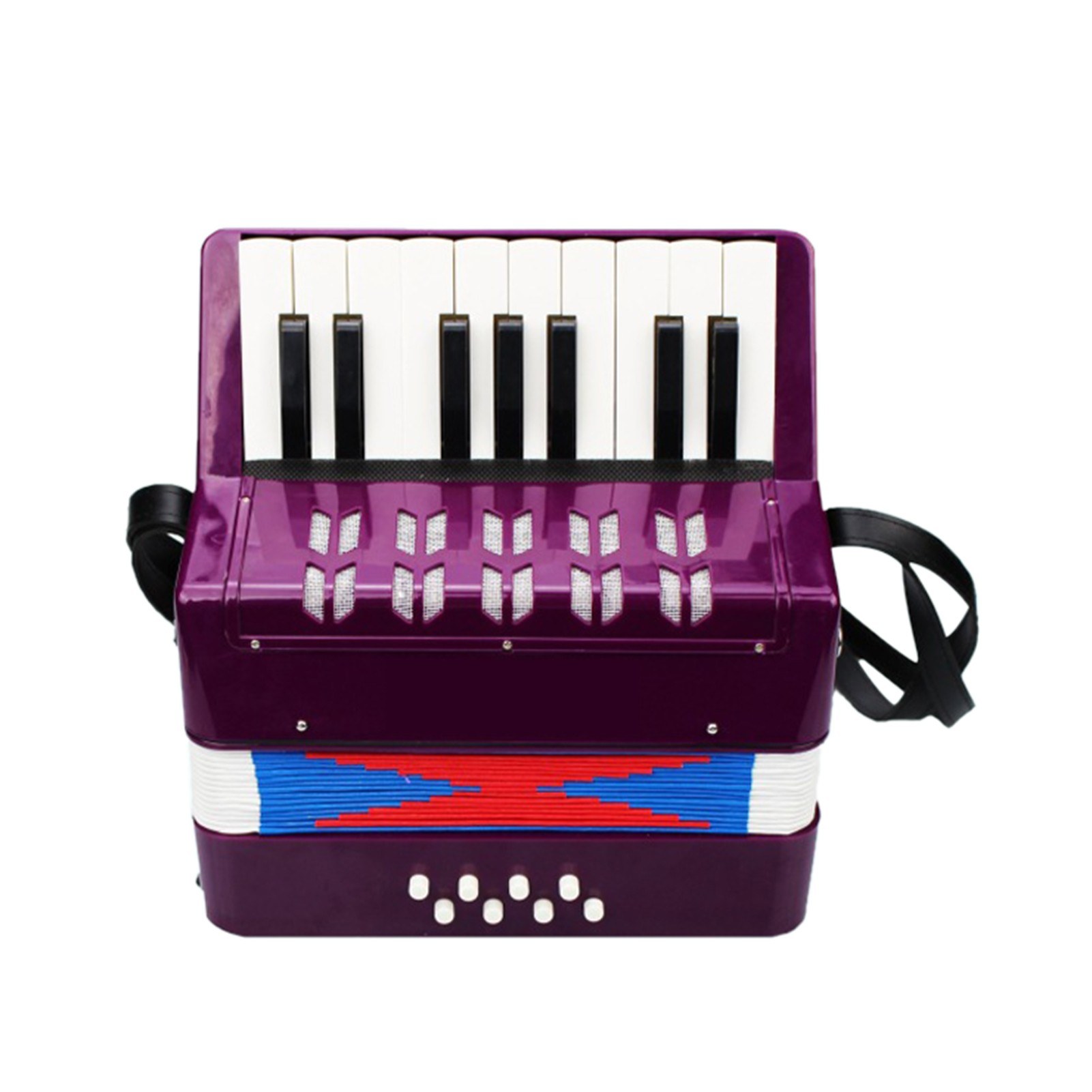 Children's accordion 17 key mini beginner gift - black | Daraz.lk