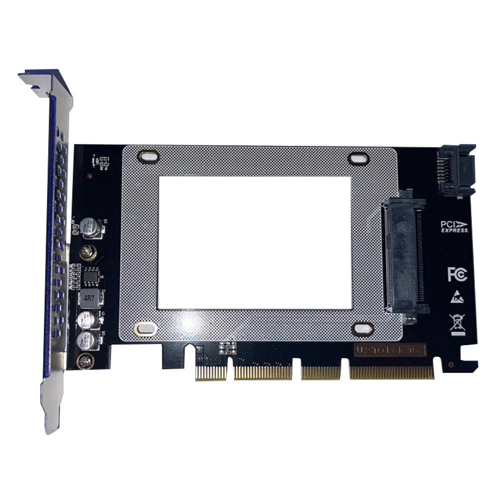PCIE 3.0 X4/X8/X16 to U.2 SFF-8639 Adapter U.2 to PCI-E Riser Card U.2 SSD SATA PCI Express Card ...