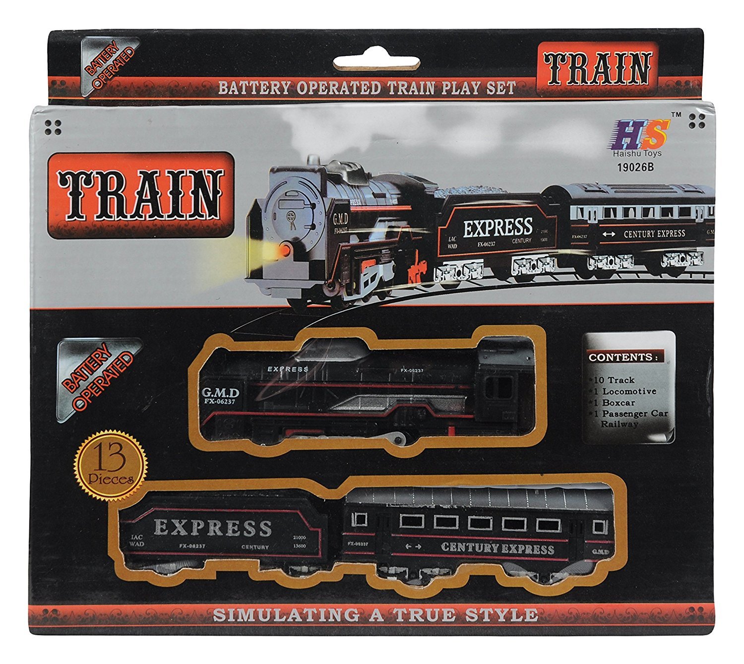 Battery Operated Express Train Play Set With Track for Kids | Daraz.lk