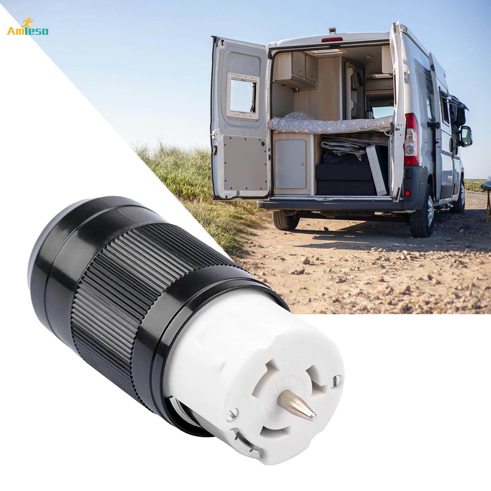 50A Generator Connector Female Heavy Duty CS6364C for RV Trailer Camper ...