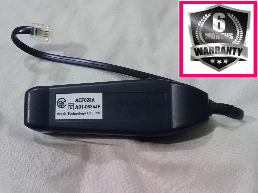 ADSL Internet Splitter Phone Anti-Noise( RJ11 Telephone Line and ...