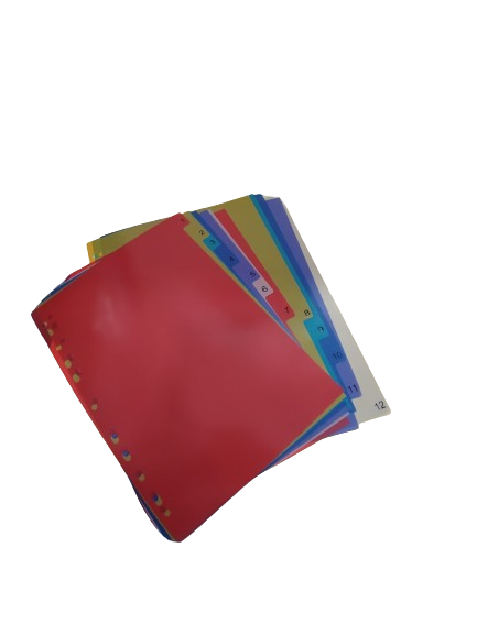 1-20 A4 file divider | Daraz.lk