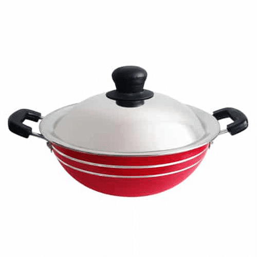 Nonstick Hopper Pan With Stainless Steel Lid | Daraz.lk
