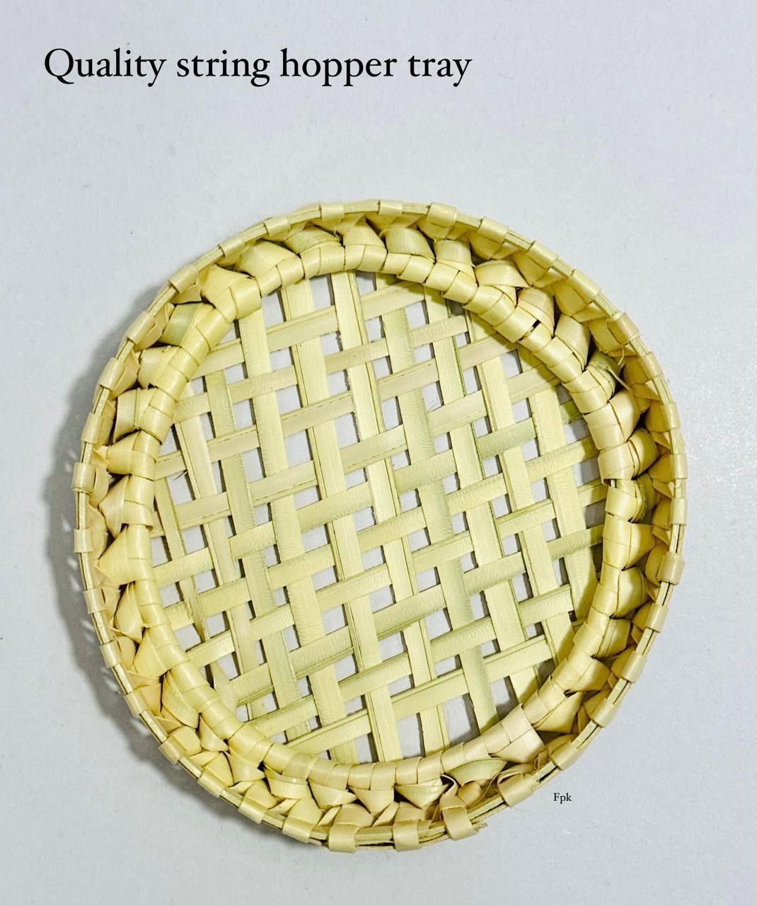 Buy Brown Set of 6 String Hopper Trays - Traditional Serving Tra