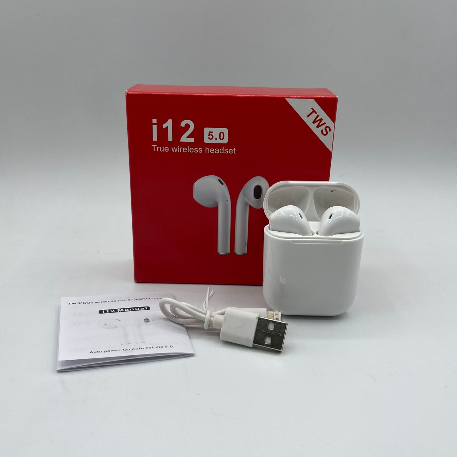 i12 TWS inPods Bluetooth Gaming Earphone Headset Wireless Headphone for ...