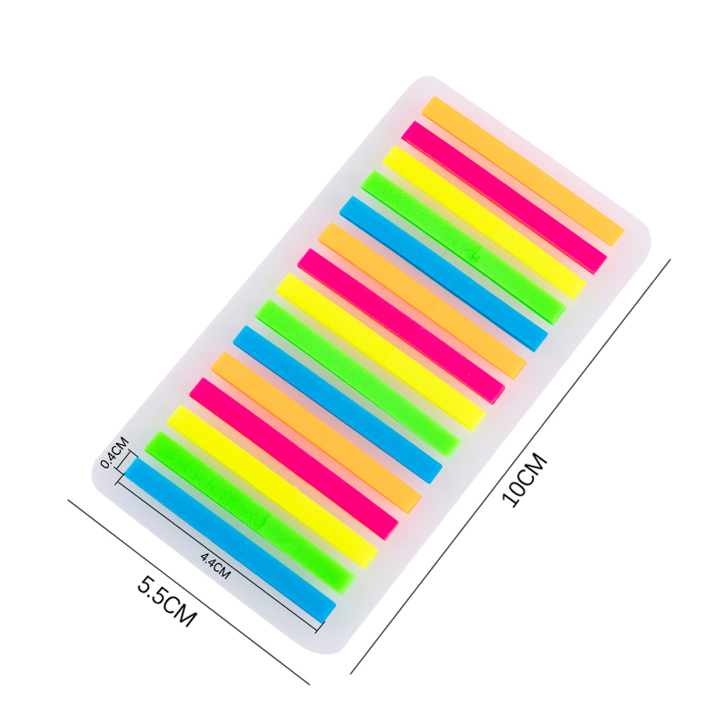 300PCS Color Stickers Transparent Fluorescent Sticky Note Flags Very ...
