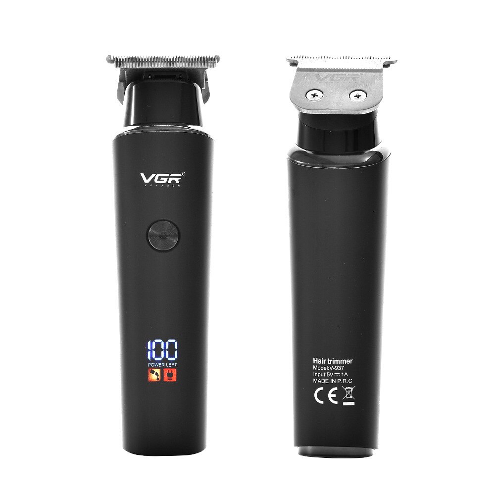 VGR V-937 NEW Adult Hair Clipper LCD Digital Display Hair Clipper Hair Salon Special Carving ...