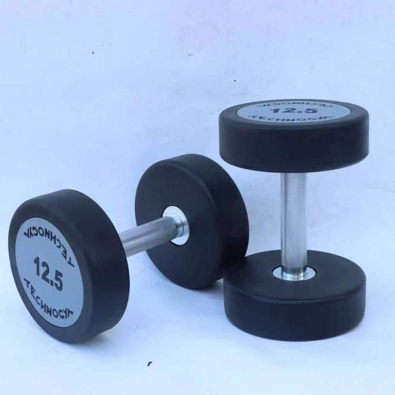 Fixed Dumbbell for Gym Home Boys Fitness Plastic Coated Pure Steel ...