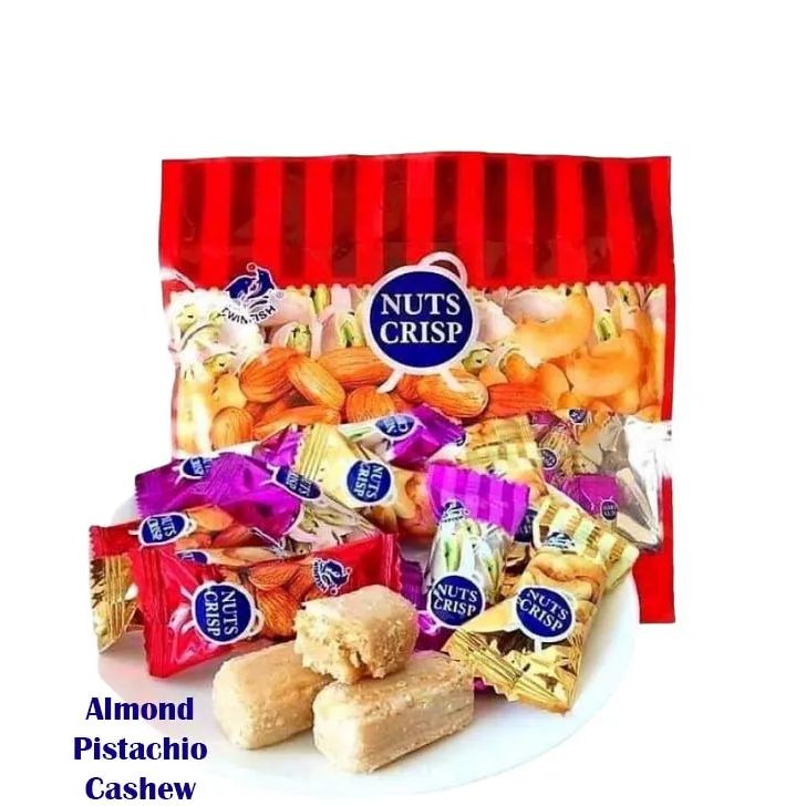 Nut Crisp Candies Party Sweet Candies Tasty Soan papadi Pack A Mix of ...