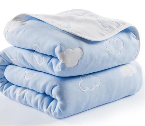 Multi-use Baby Six Layer Cotton Quilt Newborn Swaddle Wrap Breathable ...