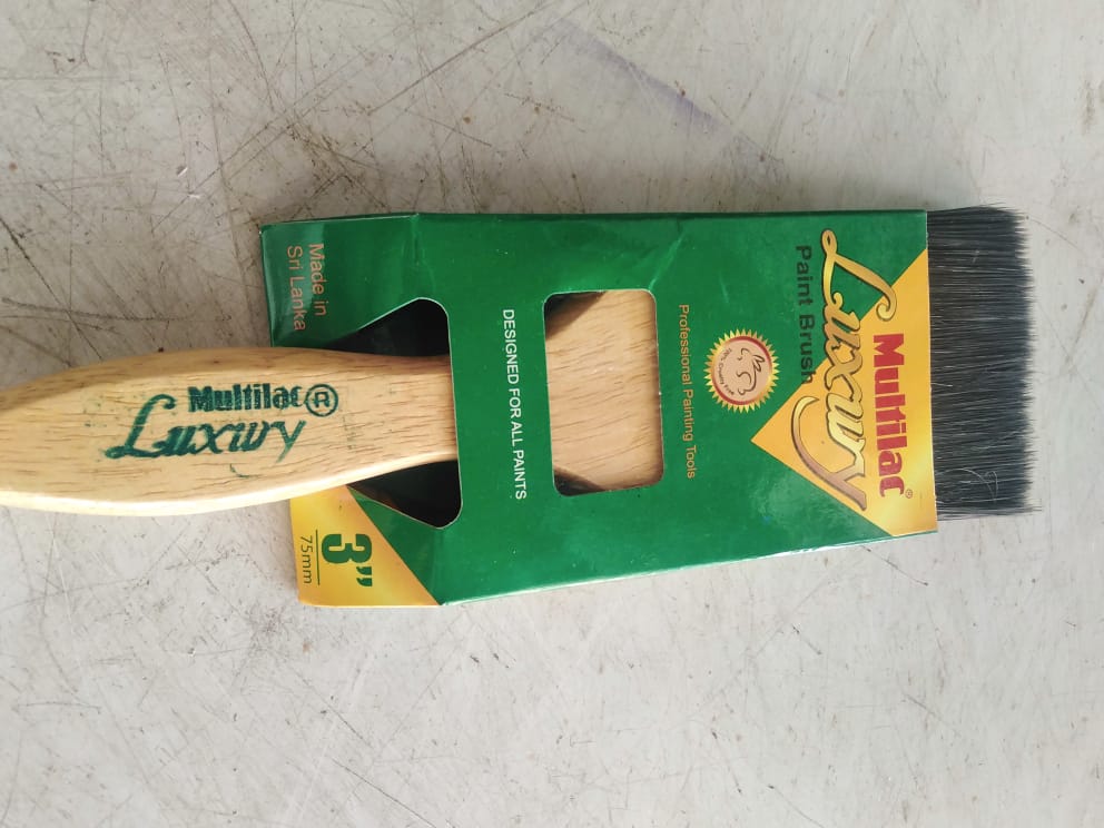 Multilac Luxury 3 inches Paint brush For Professional paint works and ...