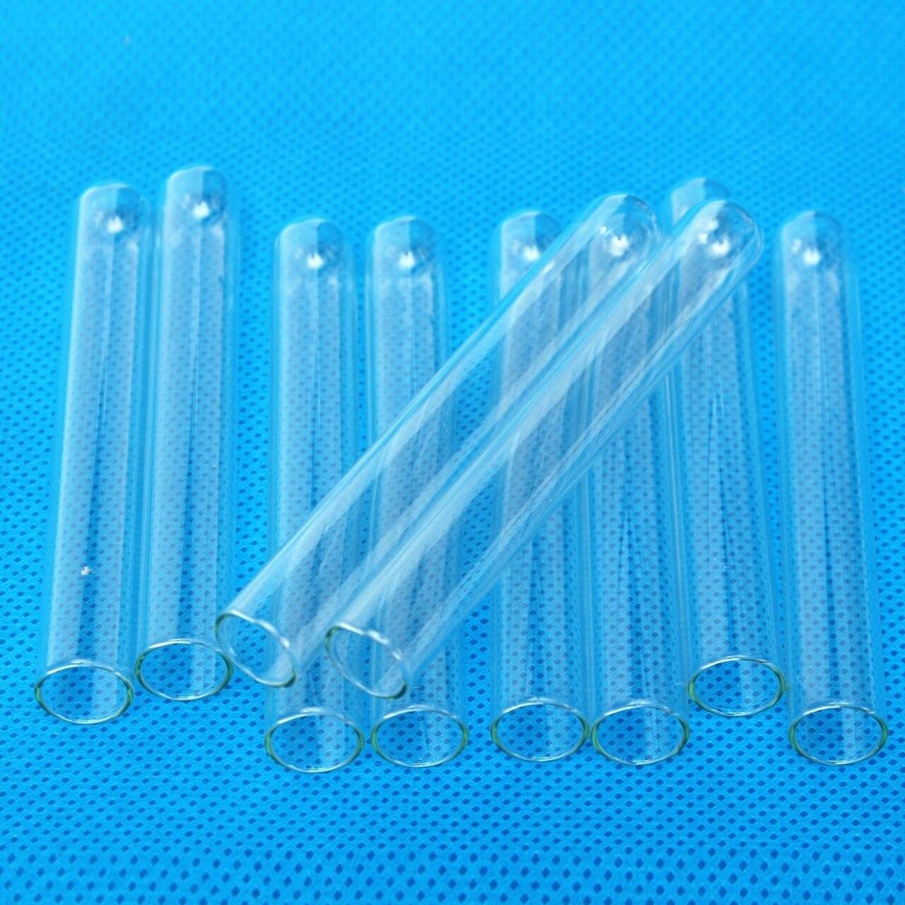 4Pcs 13×100mm Borosilicate Test Tube Boiling Tube & Free pH papers ...