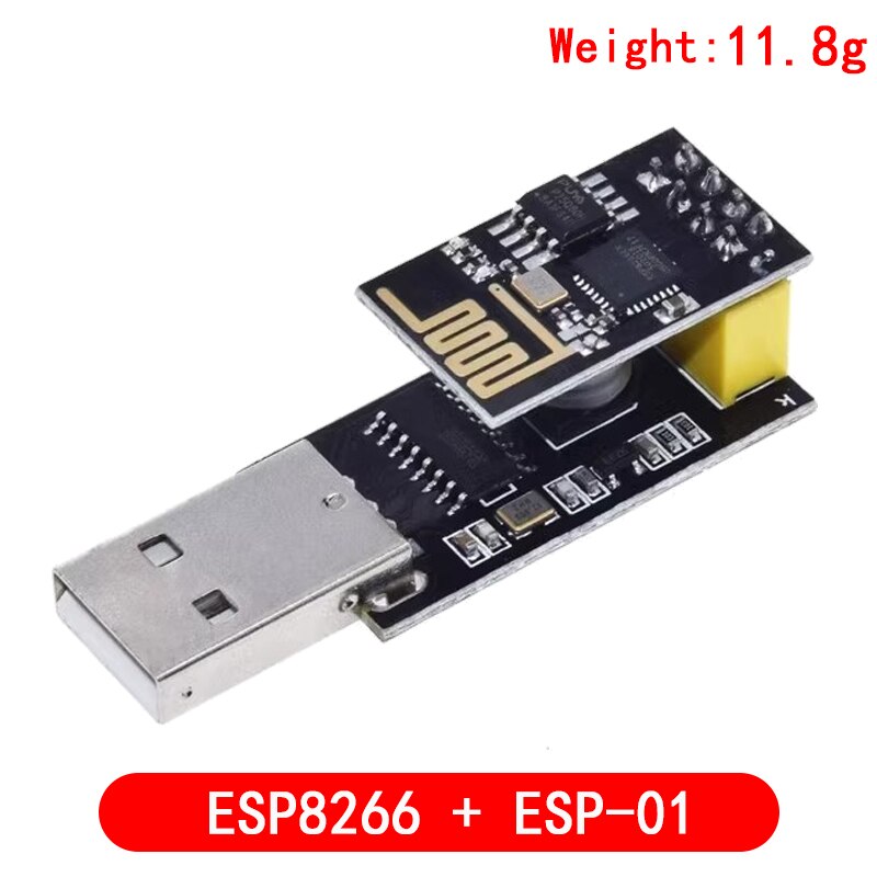 ESP01 Programmer Adapter UART GPIO0 ESP-01 Adaptater ESP8266 CH340G USB to ESP8266 Serial ...