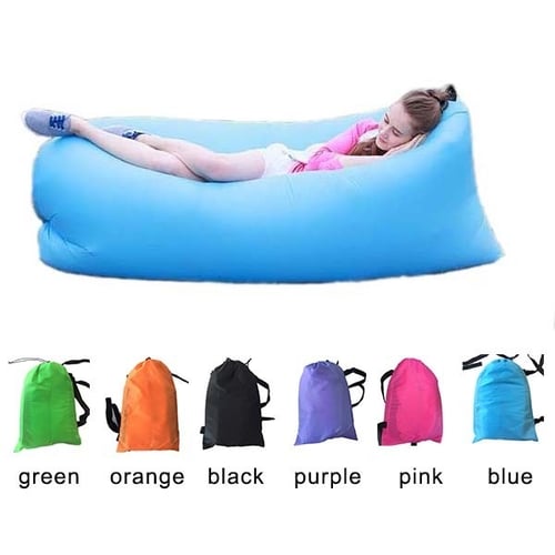 Cloud Lounger Inflatable Bed Air Filled Balloon sofa | Daraz.lk