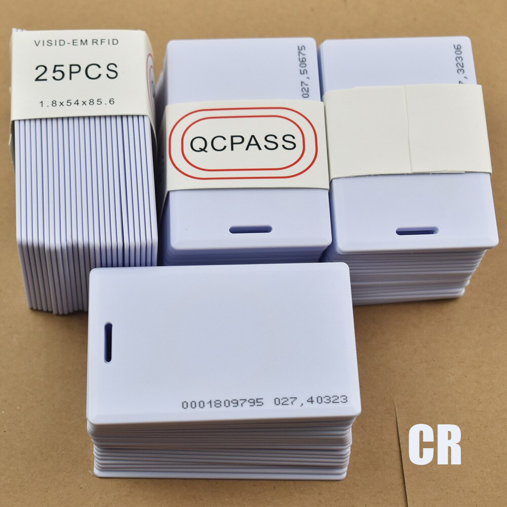 Thick RFID Proximity Card EM 125KHz 25Pcs | Daraz.lk