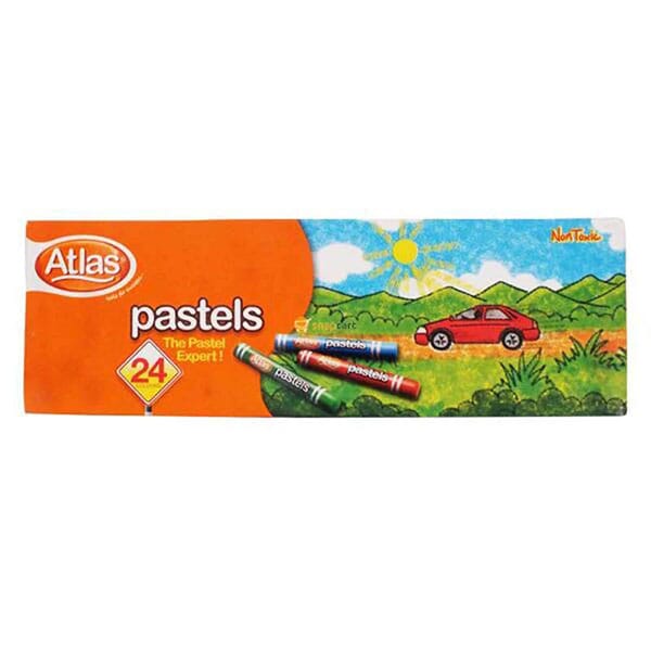 Atlas Pastel 24 Colours | Daraz.lk