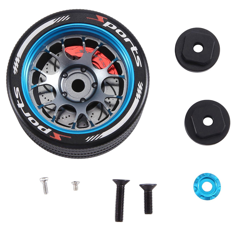 2X RC Hand Wheel with Brake Disc Brake Caliper for MT4/FUTABA 4PX / NB4 ...