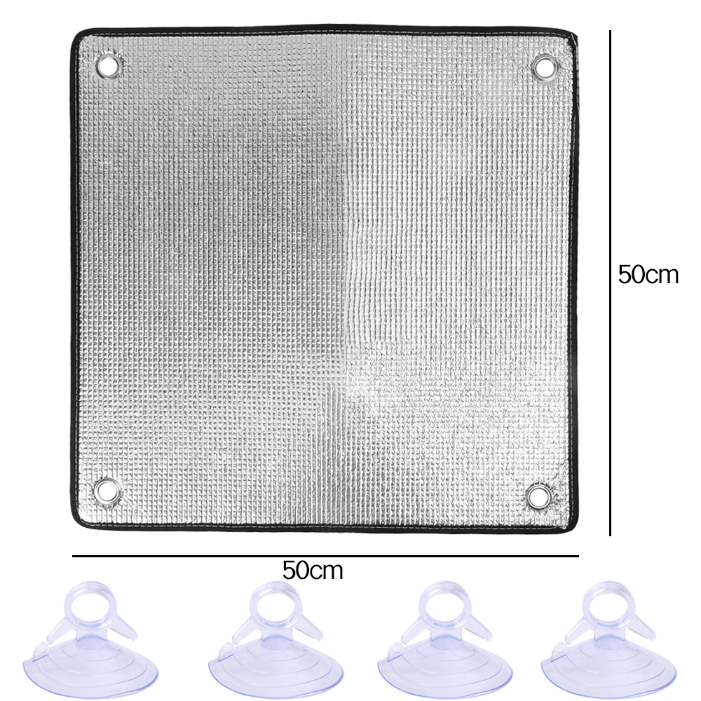 Window Sun Shade Film Home Sunshade Protector Pad Aluminum Foil ...