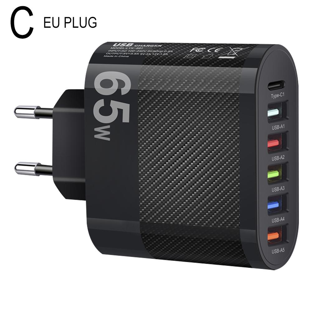 Mobile Phone Charger Multi Interface Single Line Typec Plug Charging ...